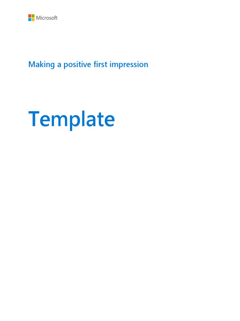 ENG Program - Module 4 Task 4 - Template | PDF | Career & Growth | Business