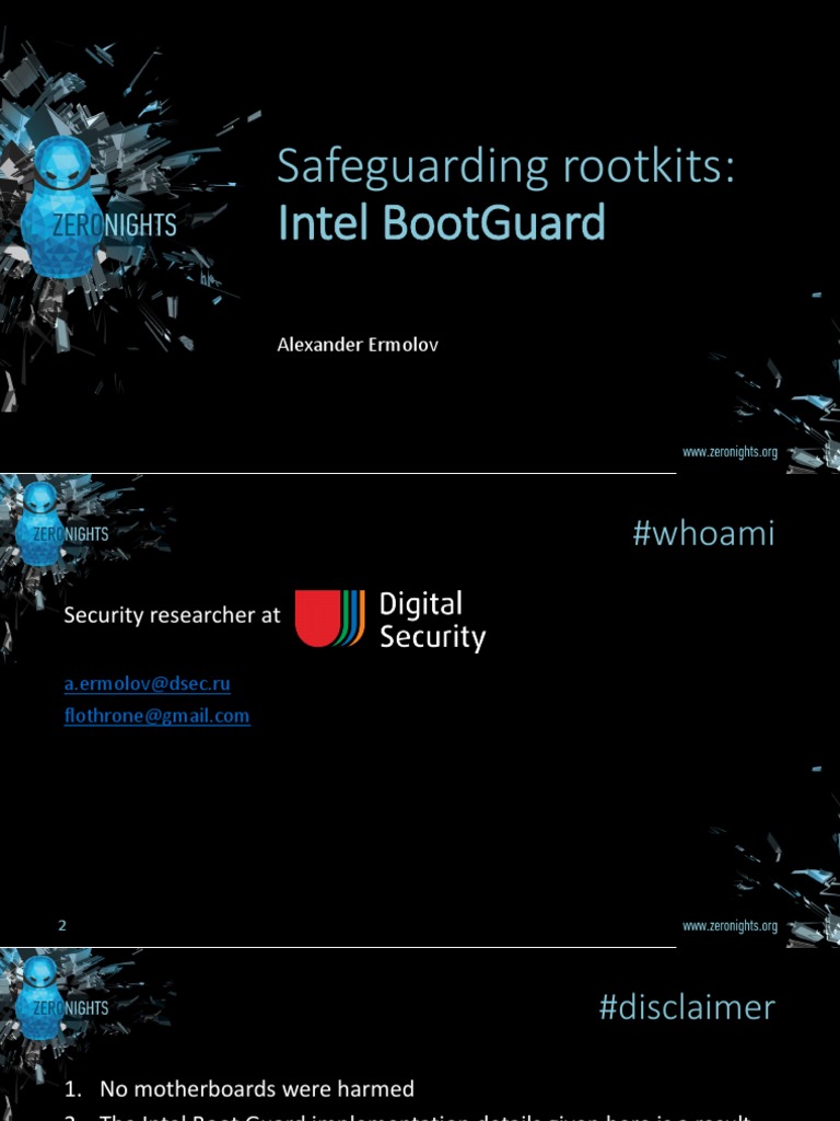 Intel BootGuard PDF | PDF | Bios | Booting