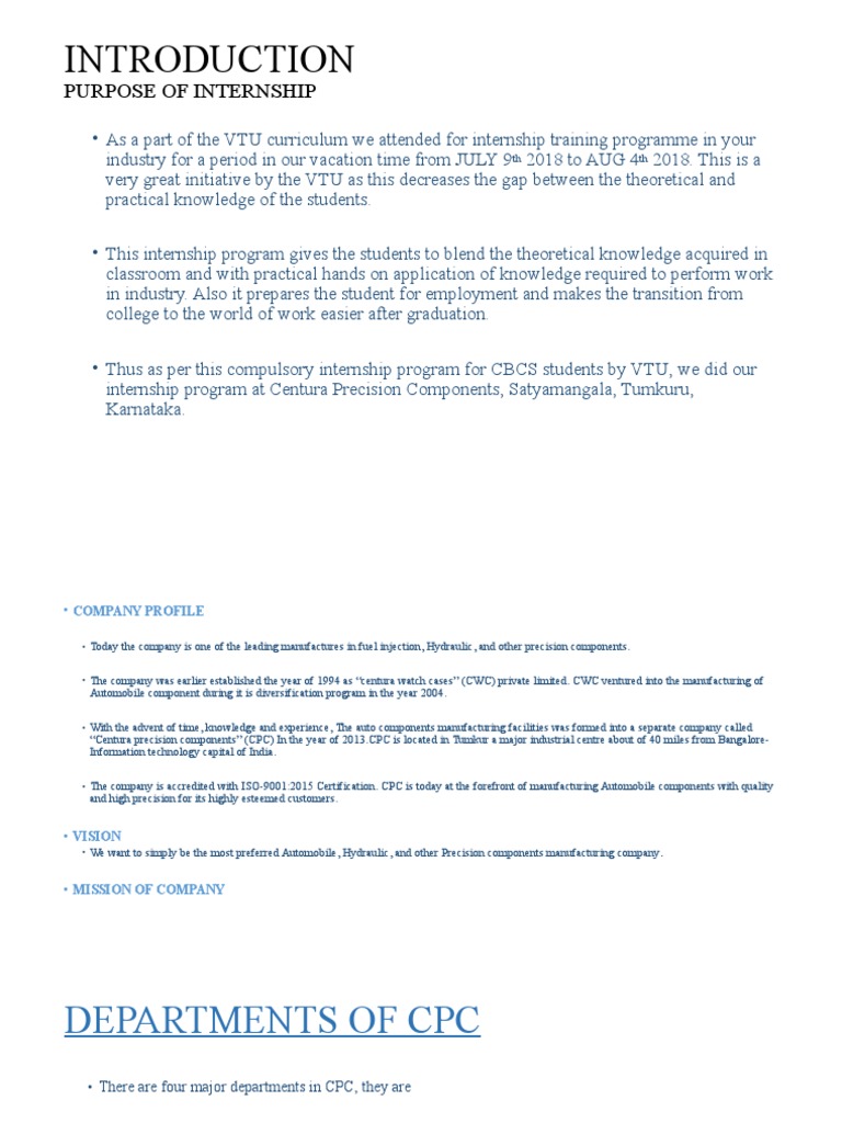 Purpose of Internship: TH TH | PDF | Numerical Control | Machining