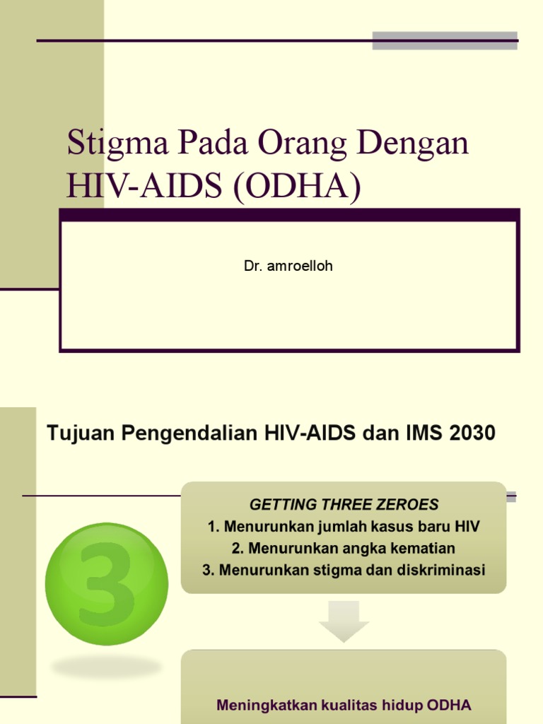 Stigma Pada Odha | PDF