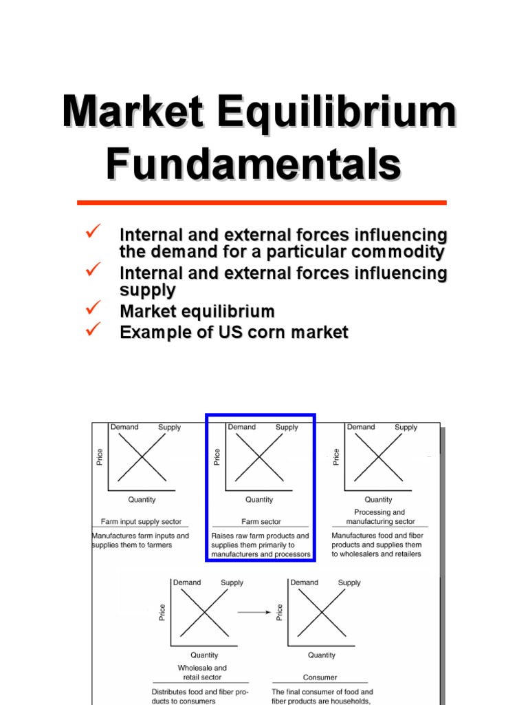 Market Equilibrium Fundamentals | PDF | Inflation | Macroeconomics