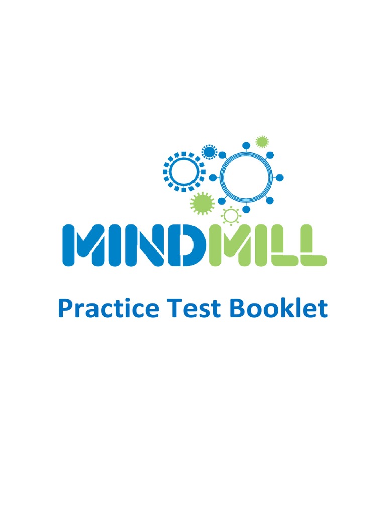 Practice Test Booklet | PDF | Memory | Reason