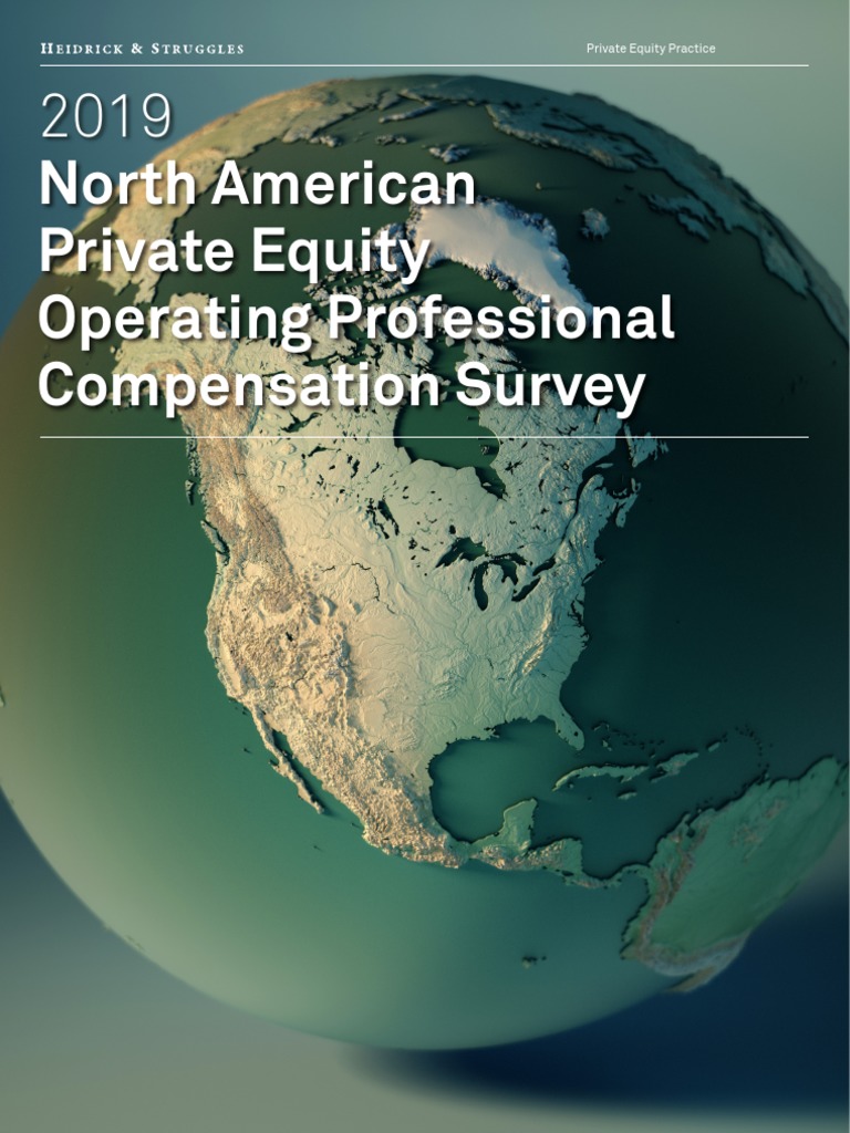 2019 NA PE Operating Professional Compensation Survey PDF | PDF | Private Equity | Corporations