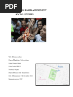 PE SBA Guidelines for Students | PDF | Human Communication