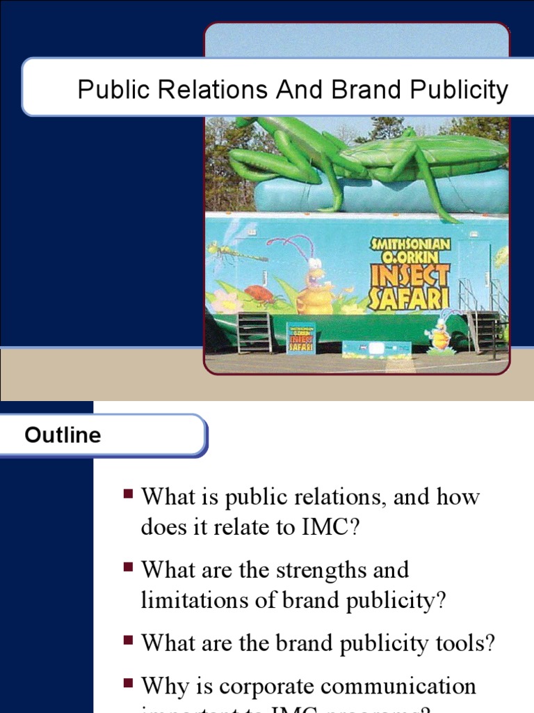 Public Relations and Brand Publicity | Download Free PDF | Public ...