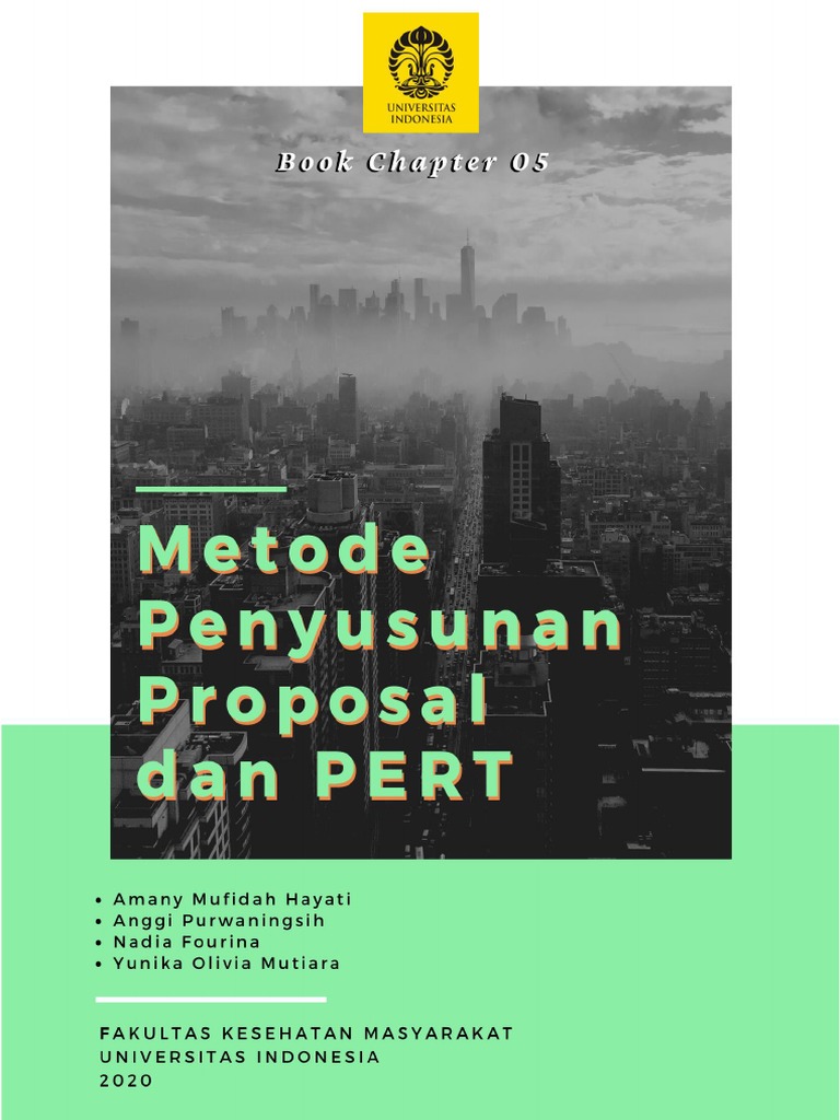 Kelompok 5 - Metode Penyusunan Proposal - PERT | PDF | Bisnis | Seni