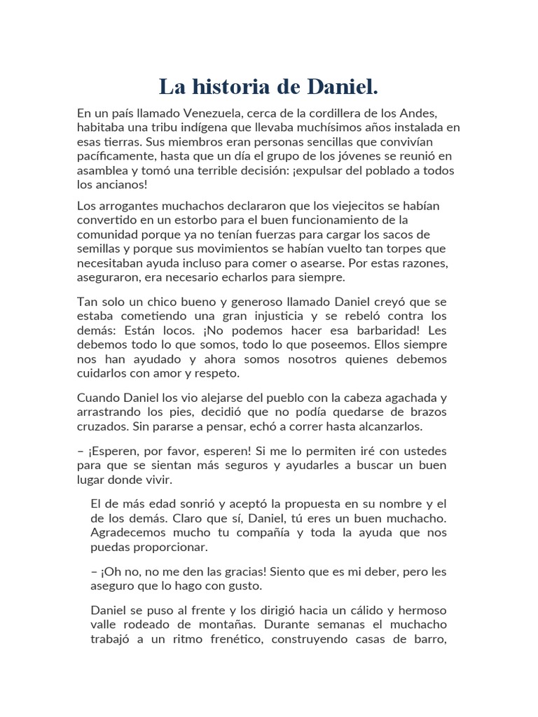 La Historia De Daniel Pdf