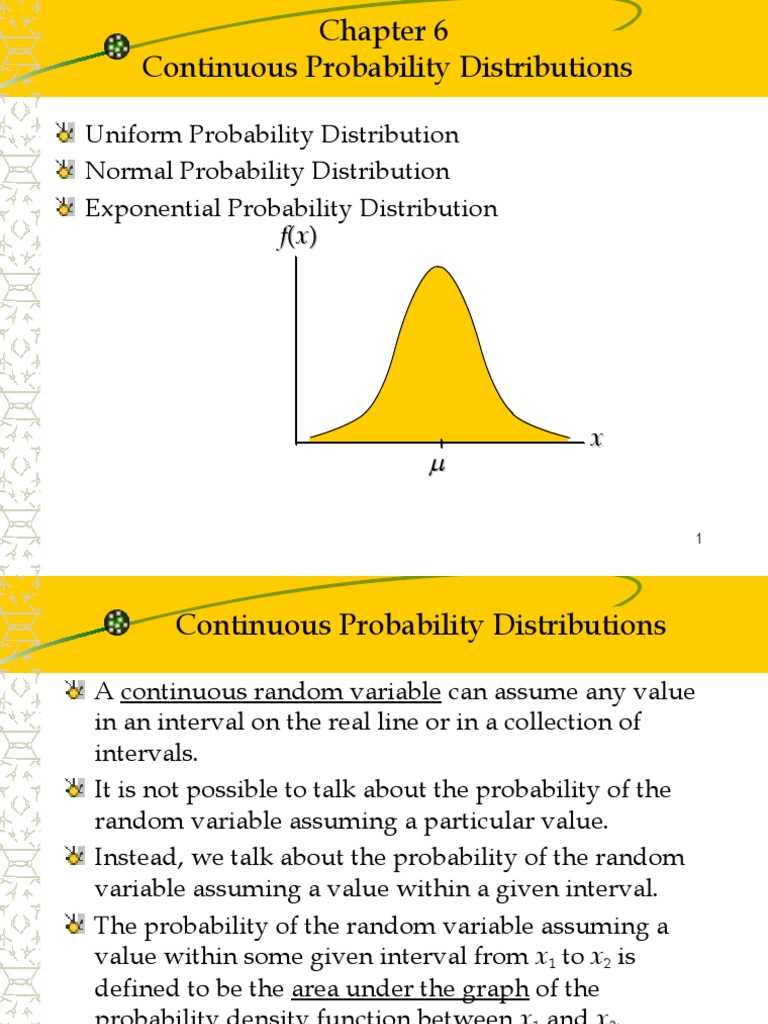 Uniform and Exponential Distributions | PDF | Probability Distribution ...