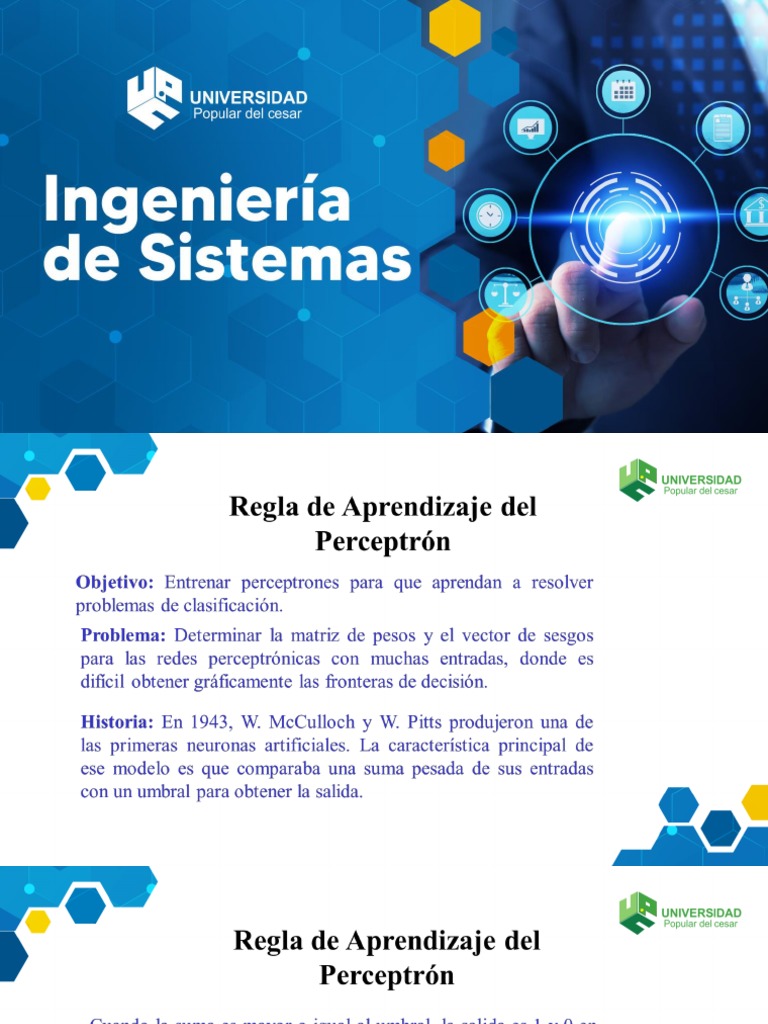 Red Neuronal Perceptron Unicapa - Multicapa PDF | PDF | Red neuronal ...