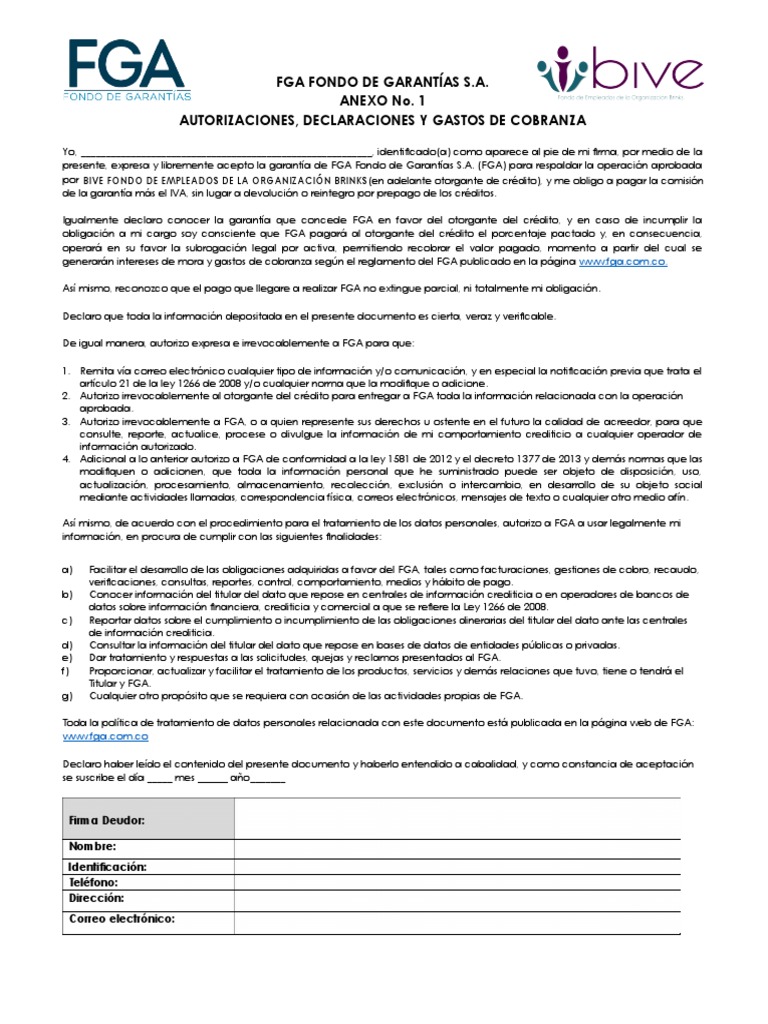 FGA Editable | PDF | Información | Gobierno