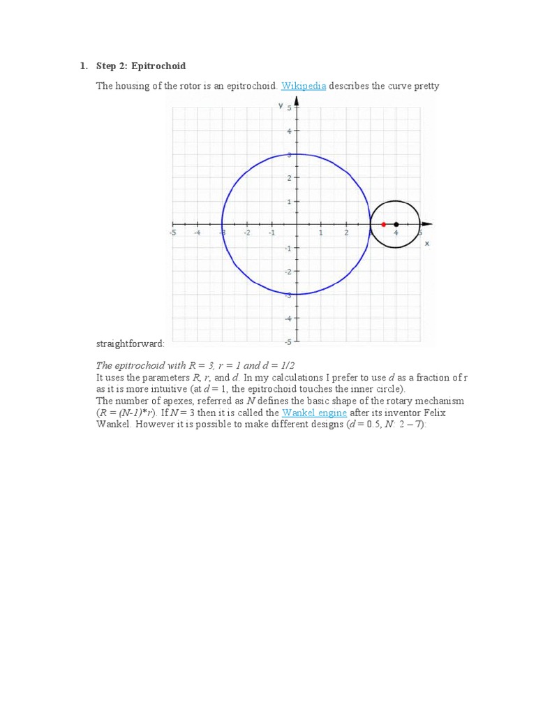 Step 2: Epitrochoid: Wikipedia | PDF | Teaching Mathematics ...