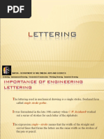 Technical Lettering - Gothic Letters | PDF