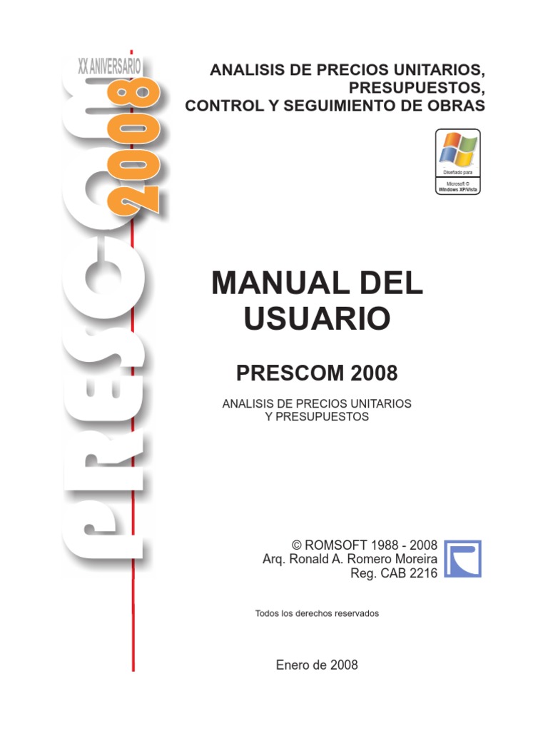 Manual Prescom | PDF