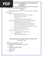 English B Paper 2 Reading Comprehension Question Booklet HL | PDF