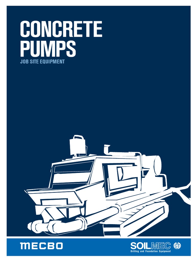 Specifications and Technical Details of Concrete Pumps Developed for ...