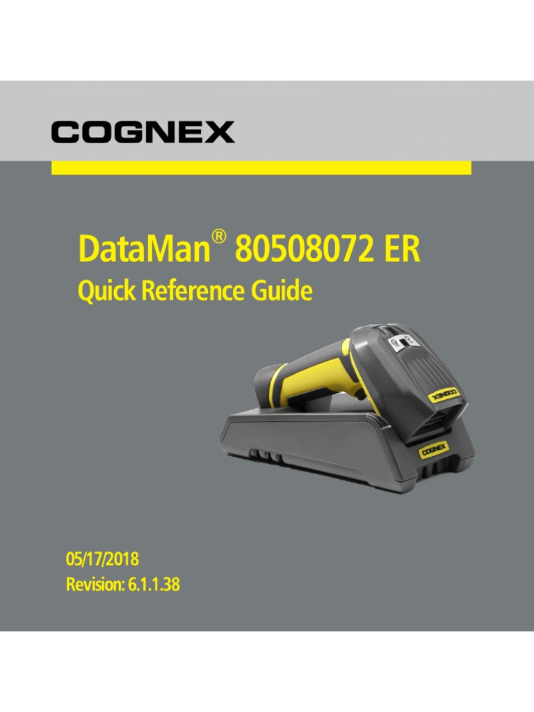 DataMan®8050 QuickReferenceGuide | PDF