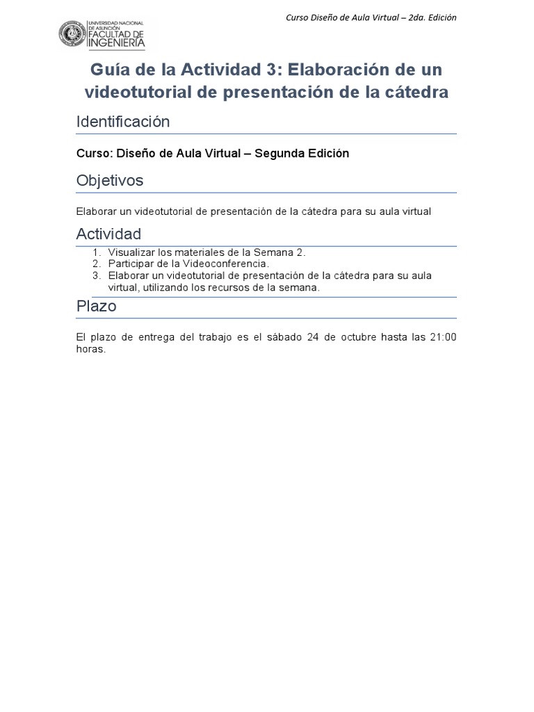 Guía de Actividad 4 Elaboración de Videotutorial | PDF | Aprendizaje ...