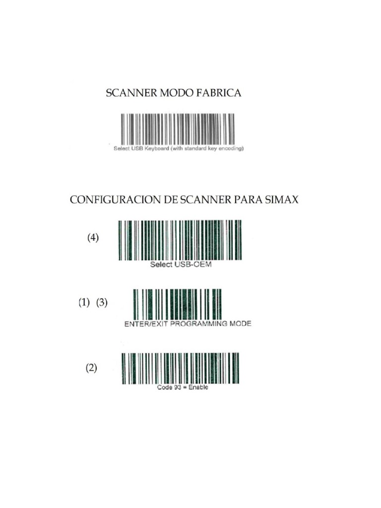 Configuracion para Scanner | PDF