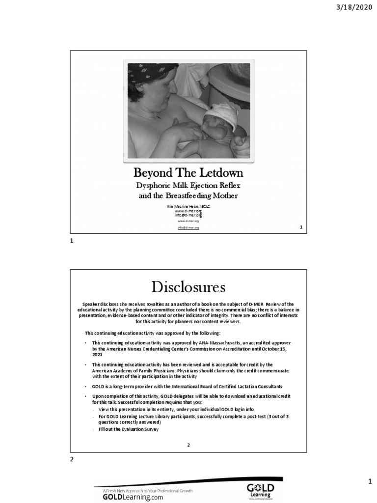 D Mer | PDF | Breastfeeding | Behavioural Sciences