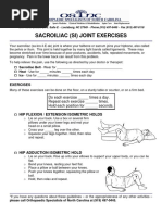 Active Leg Rom Sitting | PDF