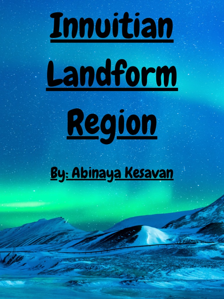 Innuitian Landform Region | PDF | Arctic | Mountains