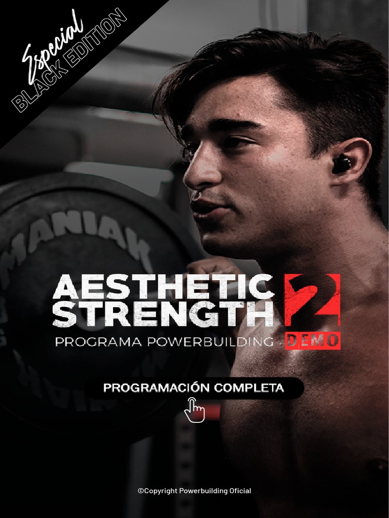 Demo Aesthetic Strength PDF | PDF | Derechos de autor | Ejercicio físico