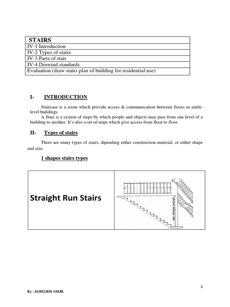 Chapter 4 Stairs PDF | PDF | Stairs | Walking