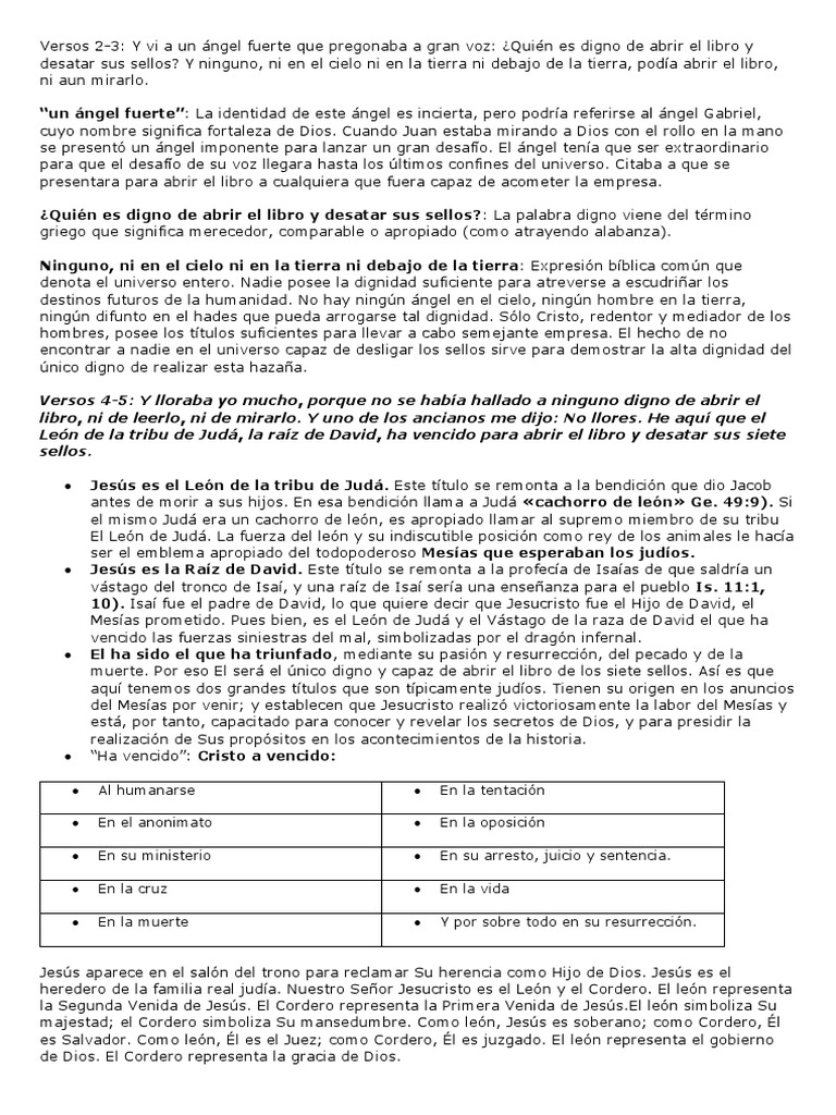 El Cordero Inmolado | PDF | Cordero de Dios | Mesías