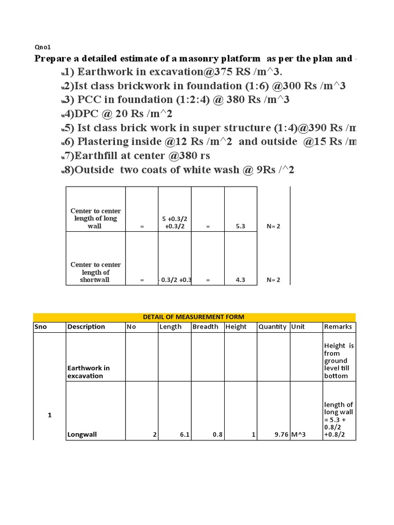 Masonry Platform | PDF | Building Materials | Economic Sectors