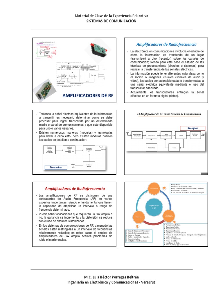 Amplif Rf Descargar Gratis Pdf Transistor Energia Electrica