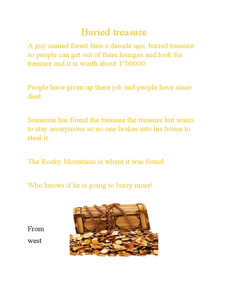 Buried Treasure | PDF | History | Mystery, Thriller & Crime Fiction