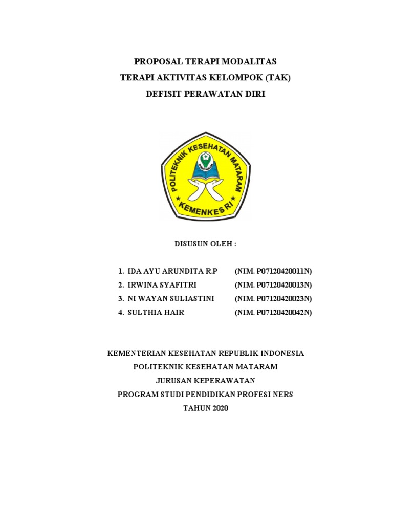 Proposal TAK DPD | PDF