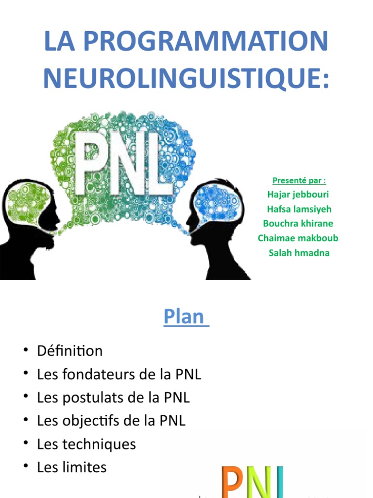 La Programmation Neurolinguistique | PDF | Programmation neuro-linguistique | Sciences cognitives
