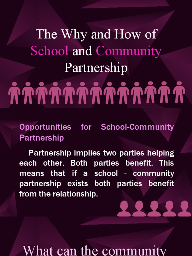 The Benefits of School-Community Partnerships: Opportunities, Examples ...