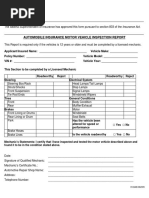 Mot Inspection Checklist Vt29 | PDF