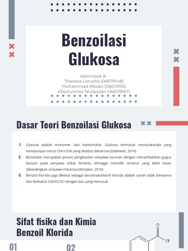 Benzoilasi Glukosa | PDF
