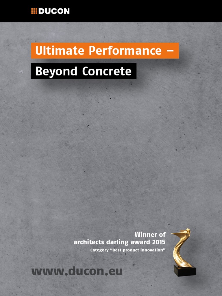 Ducon Brochure English - 2016 PDF | PDF | Strength Of Materials | Concrete