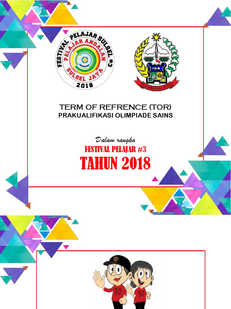 TOR Olimpiade Sains SulSel 2018 PDF | PDF | Perjalanan | Seni