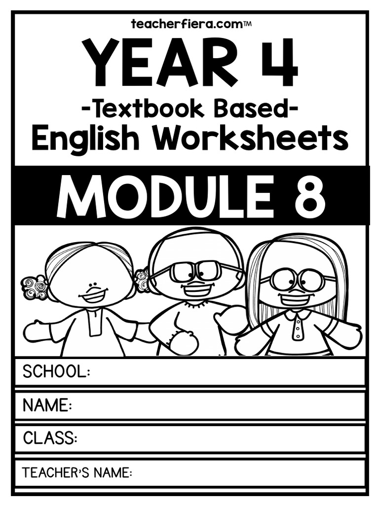 Year 4 Module 8 Amazing Animals Worksheets | PDF | Tiger | Tyrannosaurus