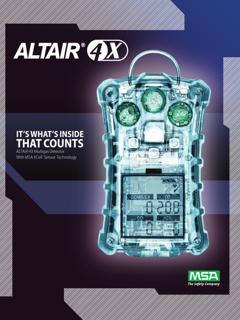 Msa-Altair-4x - Datasheet | PDF | Manufactured Goods | Science