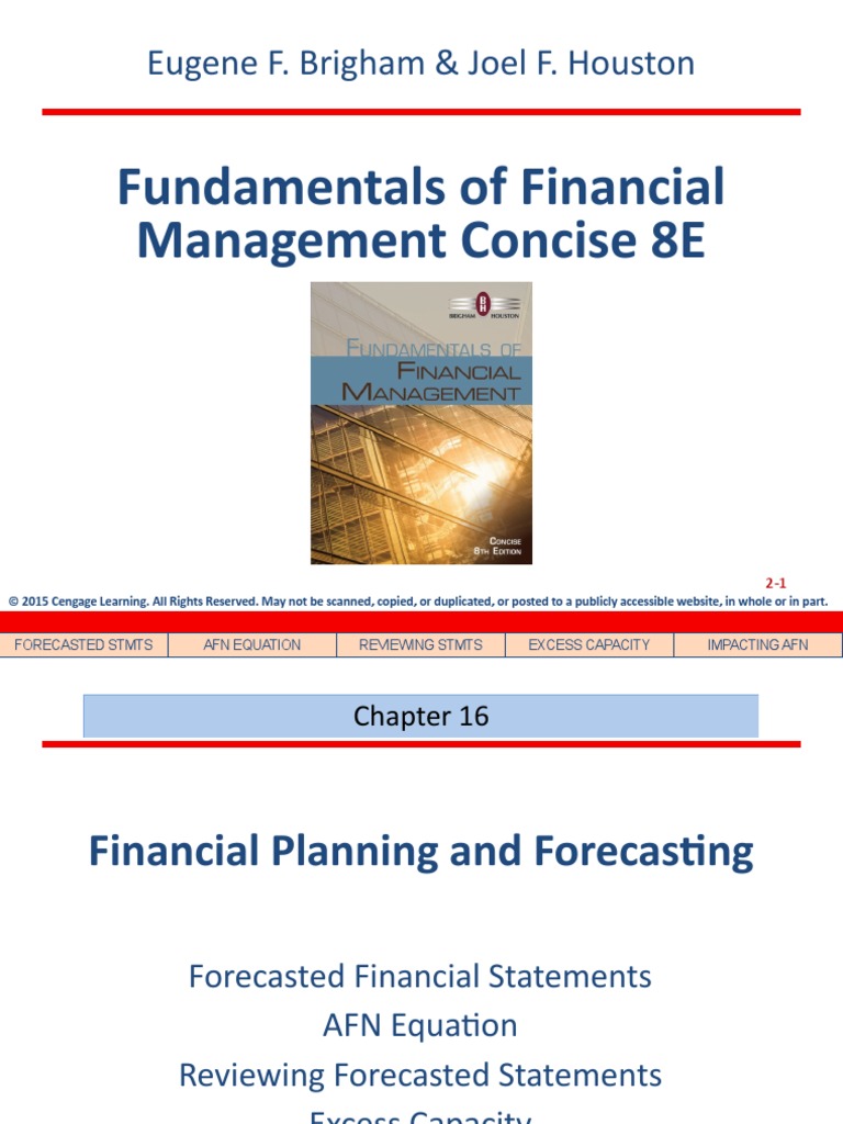 Fundamentals of Financial Management Concise 8E: Eugene F. Brigham ...