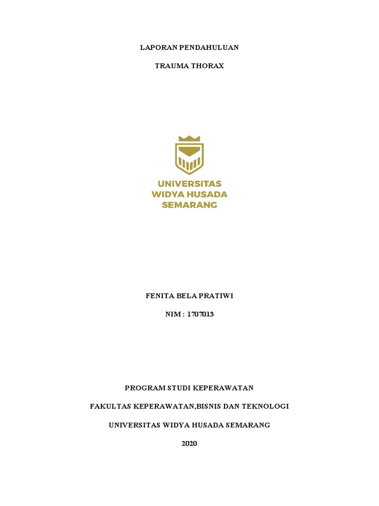 LP Trauma Thorax | PDF
