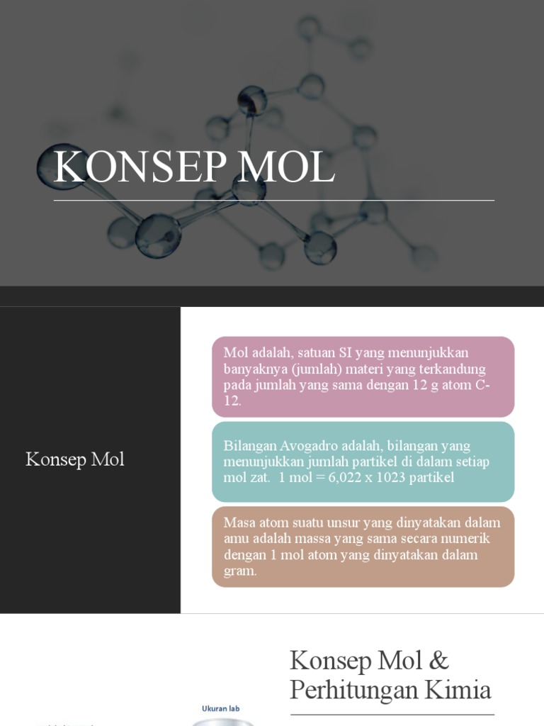 Konsep Mol Dan Satuan Larutan | PDF | Teknologi & Rekayasa