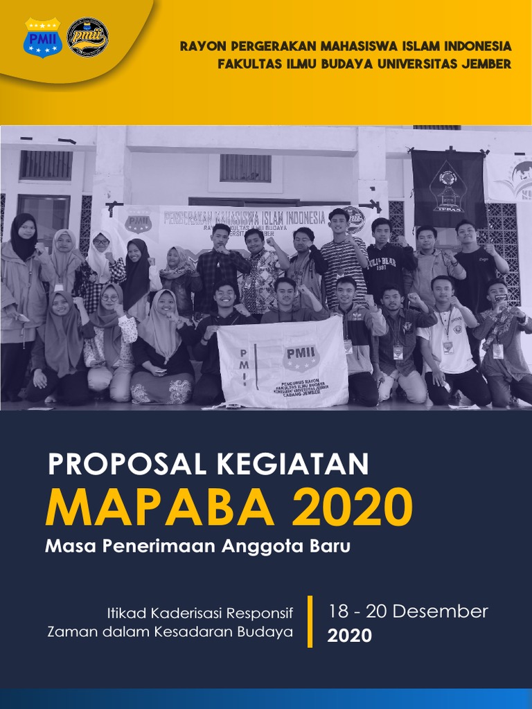 Proposal Mapaba Pmii | PDF