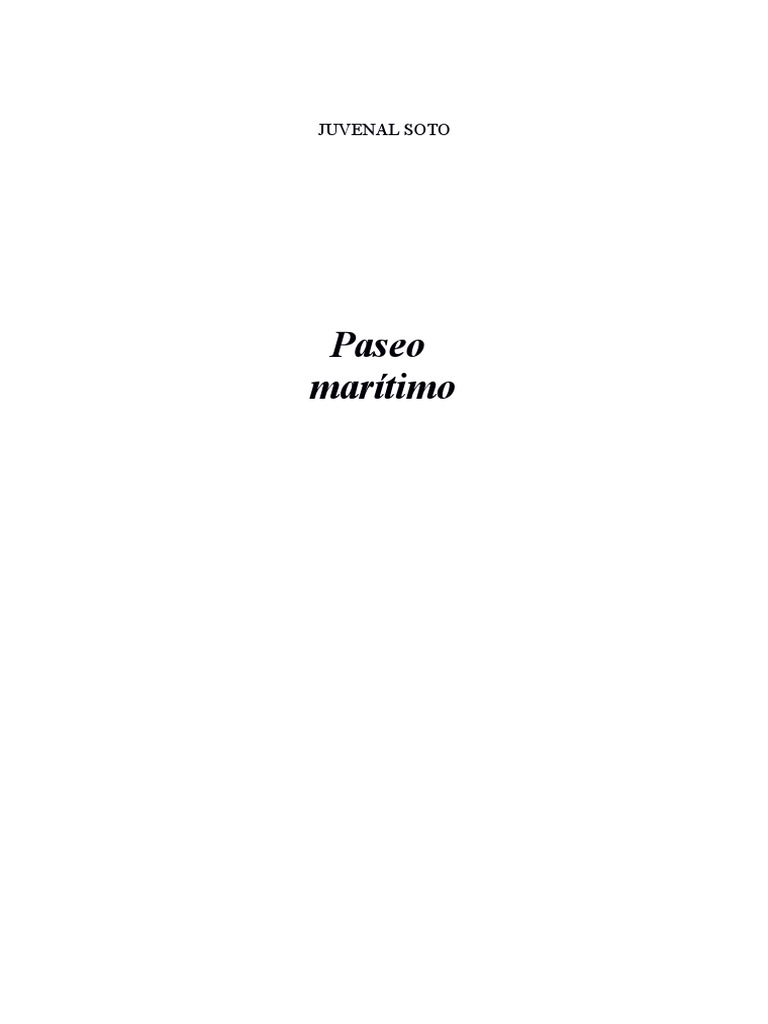 Paseo Por El Mar | PDF | Mar | infierno