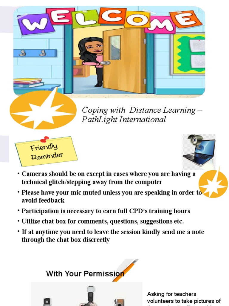 Coping With Distance Learning PPT Final Version | PDF | Distance ...