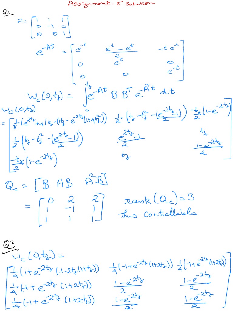 Assign5sol EE650 | PDF | Numerical Analysis | Teaching Mathematics