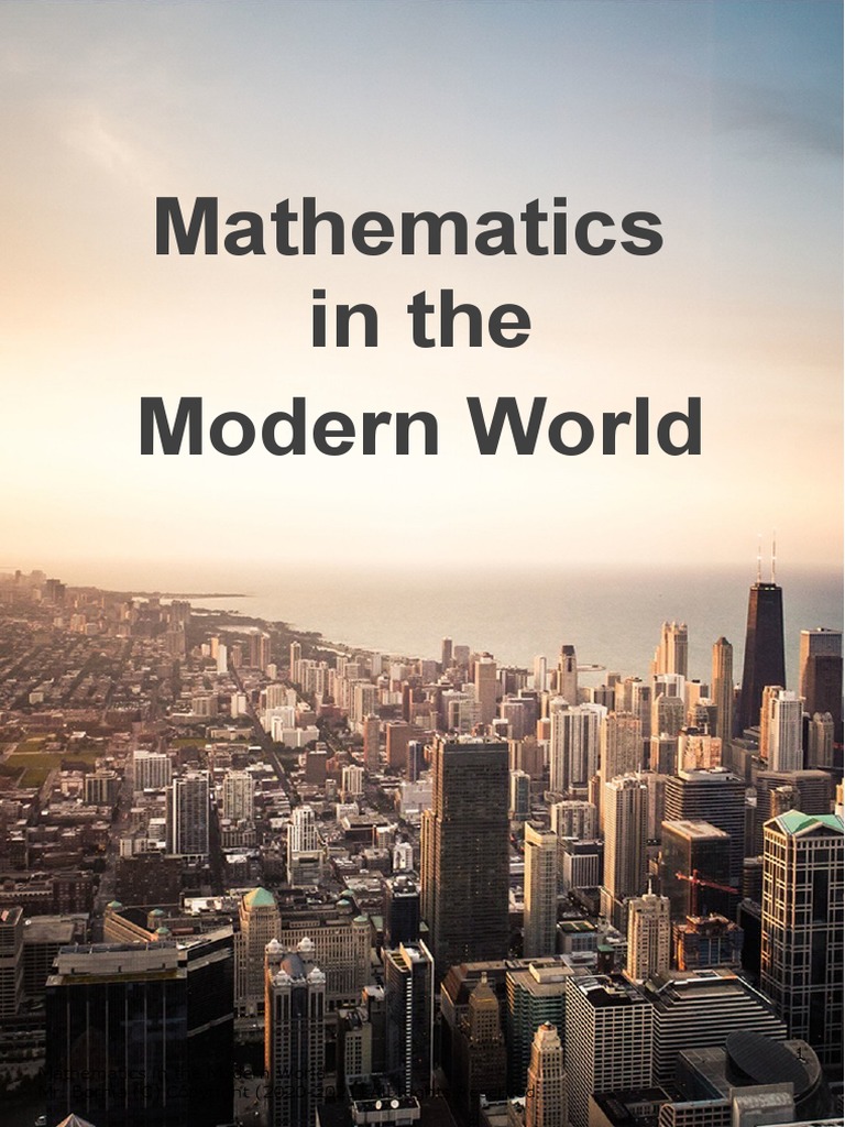 1 Mathematics in The Modern World | PDF | Pattern | Discrete Mathematics
