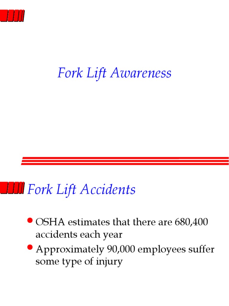 Fork Lift Awareness | PDF