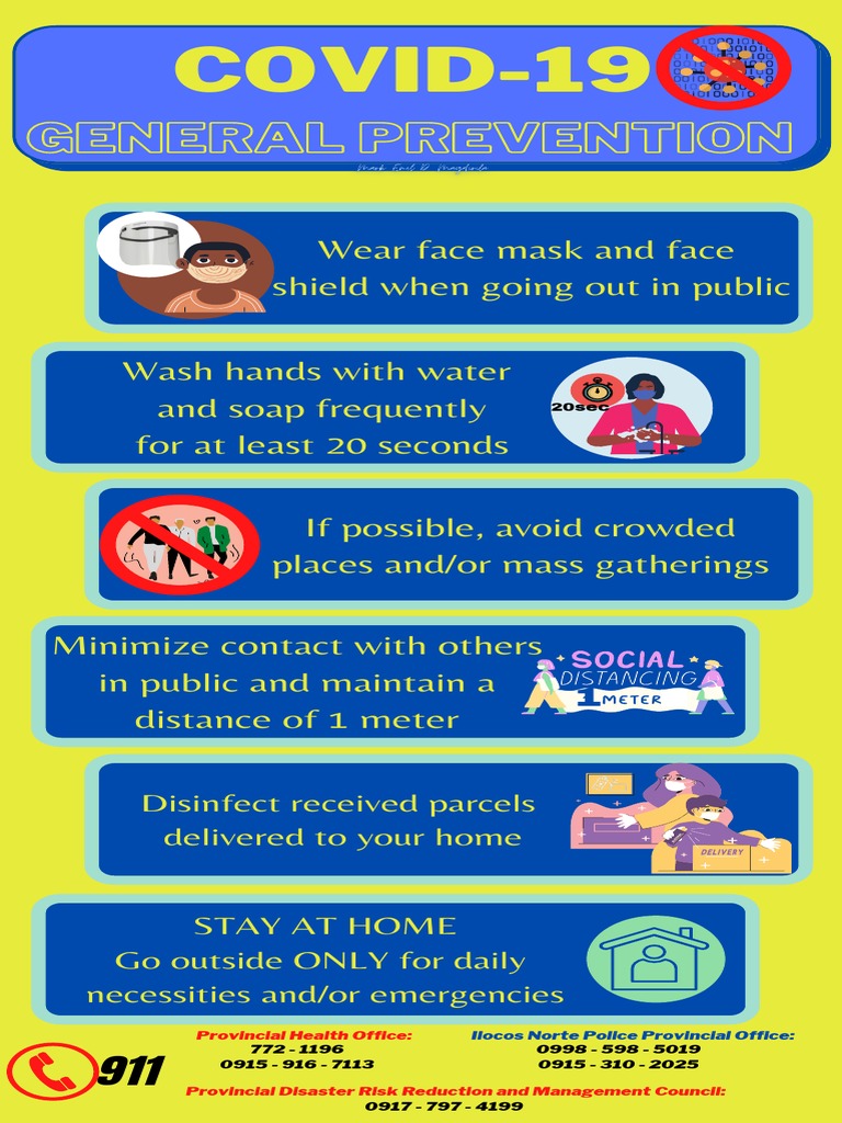 COVID-19 General Prevention Guidelines | PDF